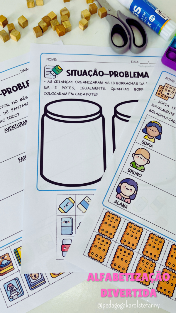 COMBO 56 - Situação-problema | Loja Pedagoga Karol Stéfanny