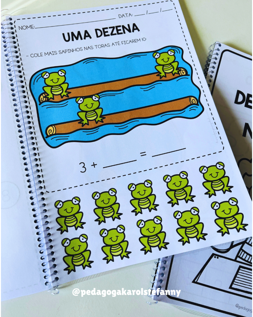 E-book DE OLHO NOS NÚMEROS | Loja Pedagoga Karol Stéfanny
